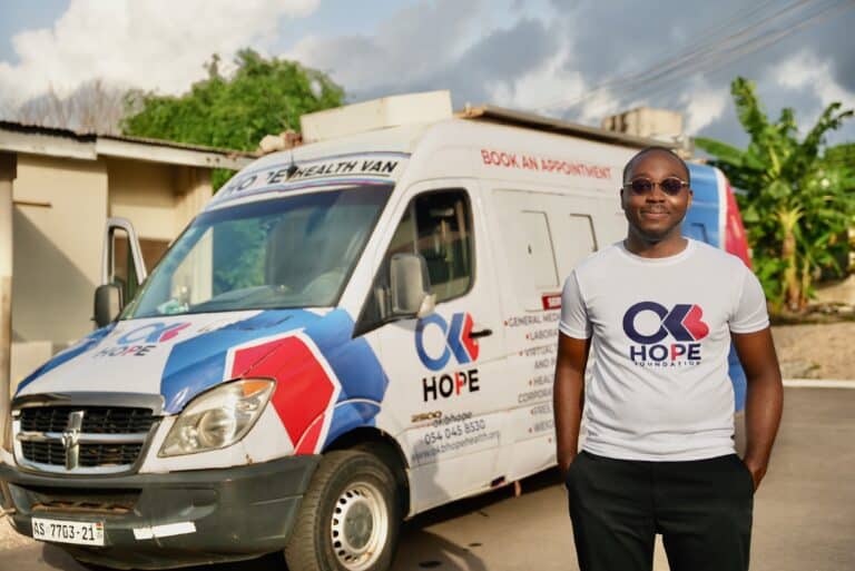 He converted a van into a mobile medical clinic. Now, he’s bringing ...