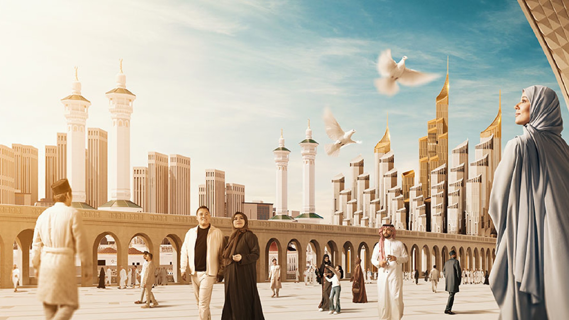 Saudi Arabia launches huge Mecca expansion with tall towers overlooking ...